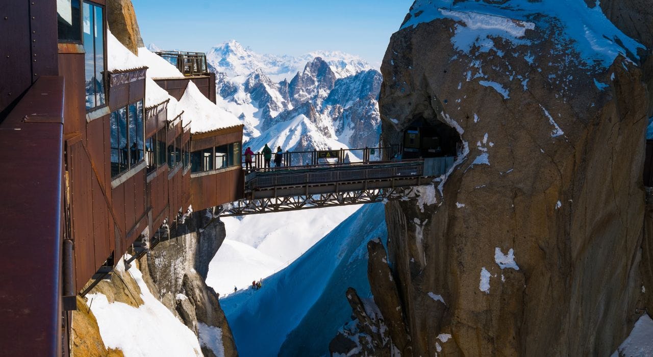 LA AIGUILLE DU MIDI La Cima Del Mont Blanc ENKANA SERVICES